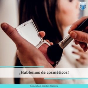 Cosmetics in Spanish