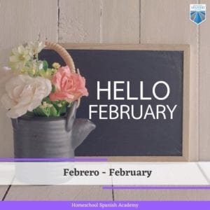 Teach Spanish Months of the Year: February in Spanish