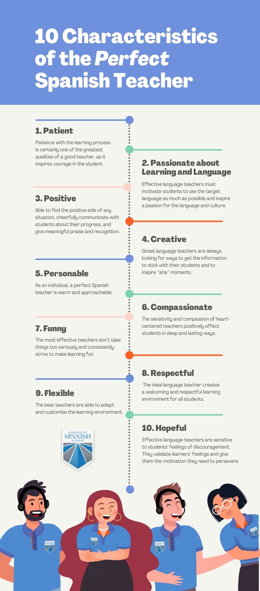 10 Characteristics of the Perfect Spanish Teacher