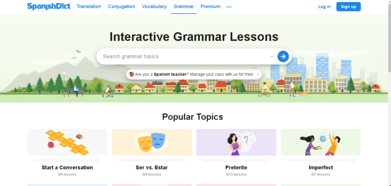 10 Websites to Find Spanish Grammar Practice Online