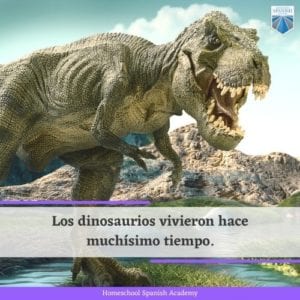 Facts and Activities about Dinosaurs (Free Spanish Lessons for Kids)