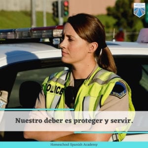 A Handy Spanish Vocabulary Guide for Police Officers