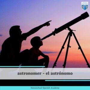 Explosive Science Class Vocabulary in Spanish