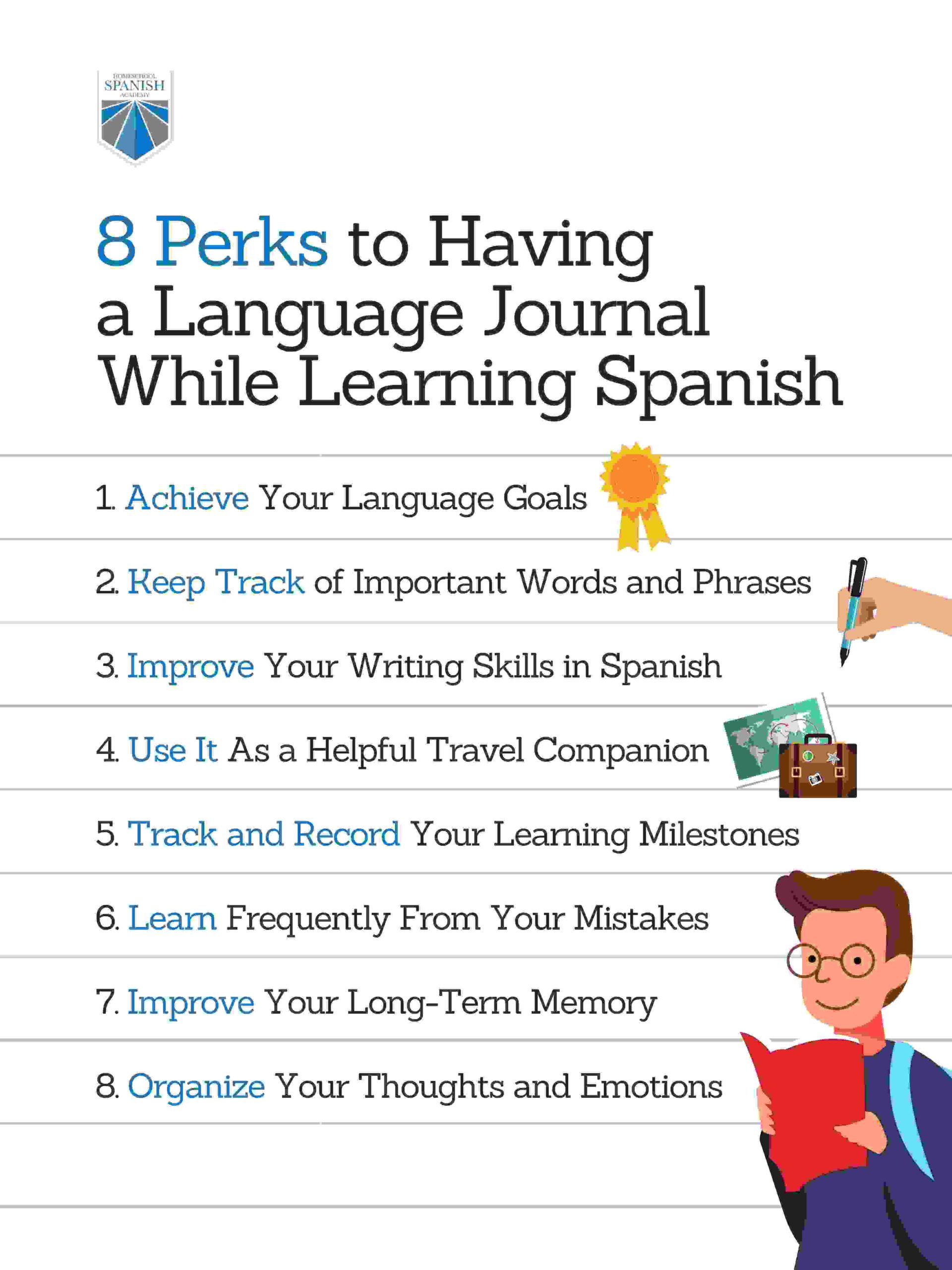 8 Perks to Having a Language Journal While Learning Spanish