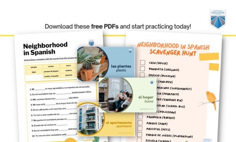 Exploring My Neighborhood (Free Spanish Lessons for Kids)