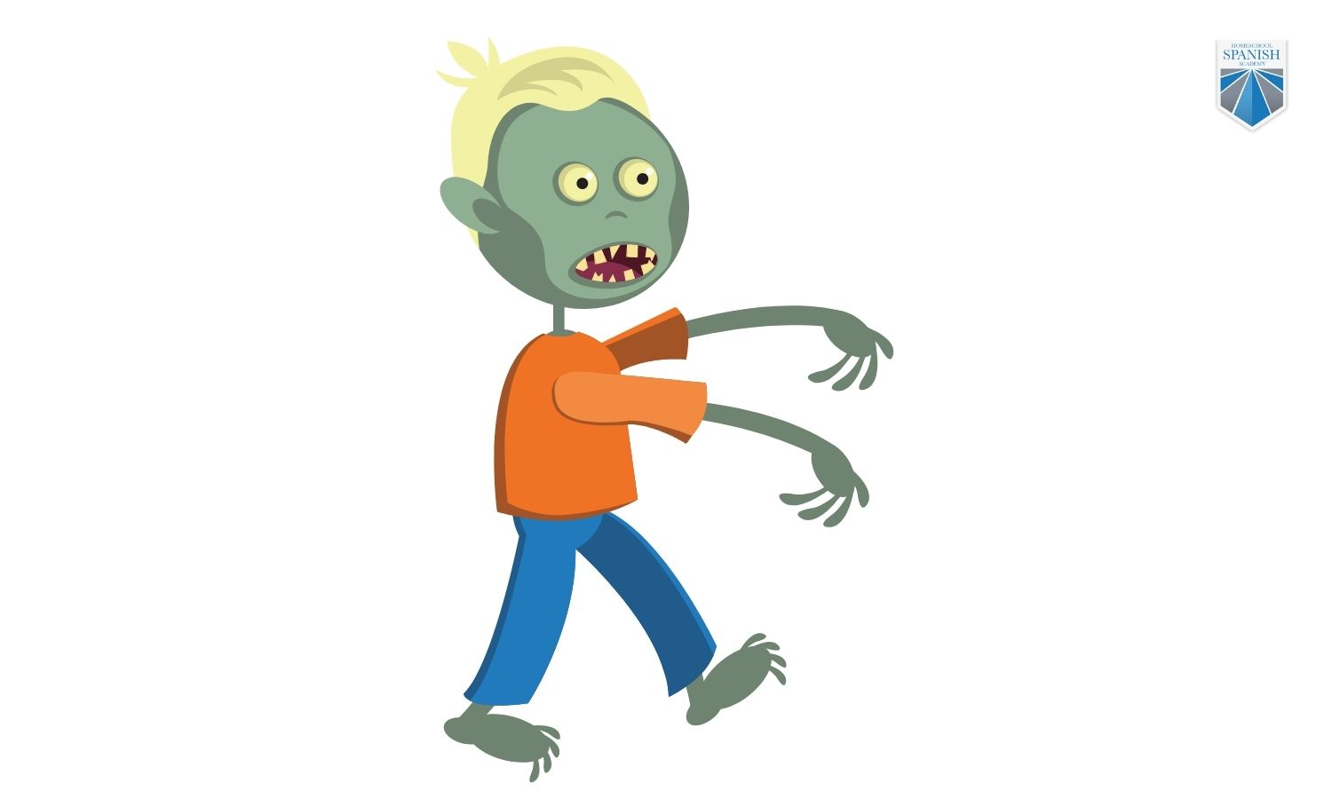 Learn Spanish With Funny Monsters: Descriptions & Anatomy