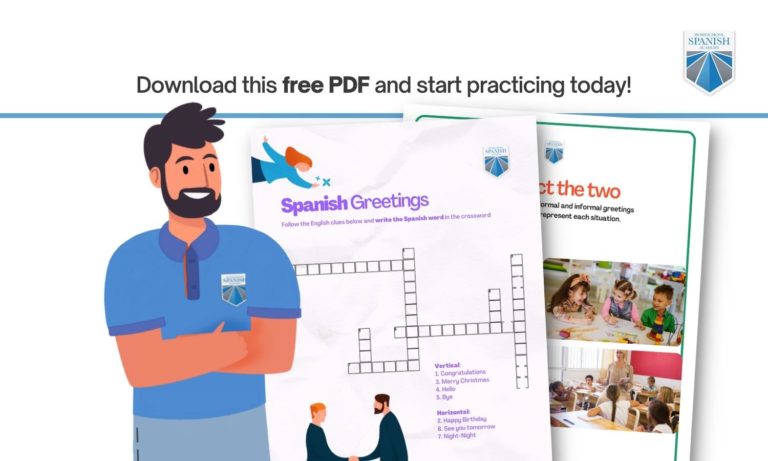 Spanish Greetings (Free Spanish Lessons for Kids)