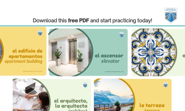 Types of Houses and Dwellings in Spanish