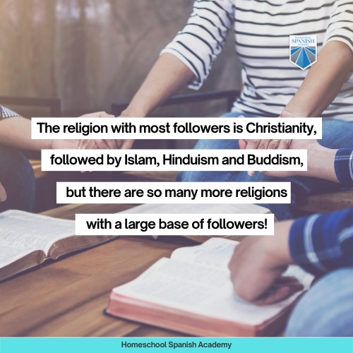 World Religions Vocabulary in Spanish