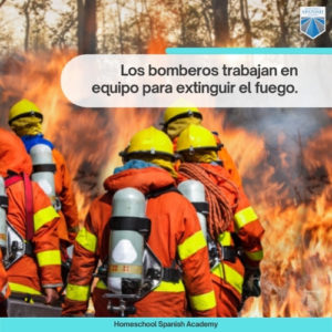 Firefighters and Fire Safety (Free Spanish Lessons for Kids)