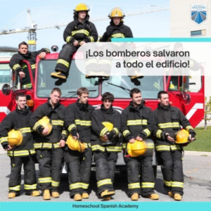 Firefighters and Fire Safety (Free Spanish Lessons for Kids)