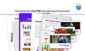 Train Vocabulary and Activities (Free Spanish Lessons for Kids)
