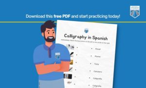 A Vocabulary Guide to Calligraphy in Spanish