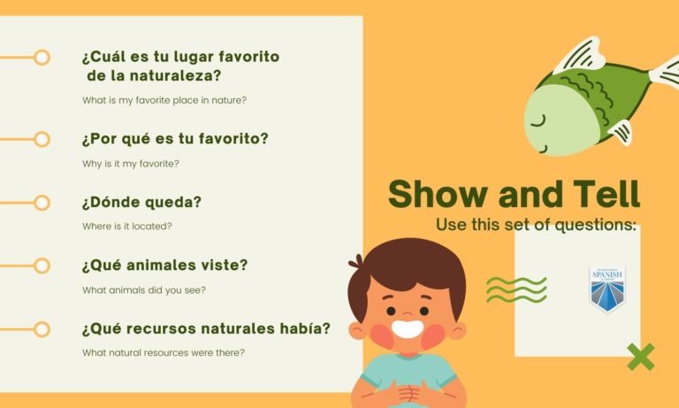 Nature Printables and Activities (Free Spanish Lessons for Kids)