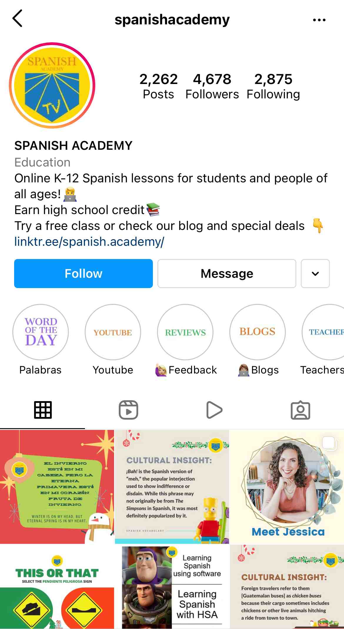 10 Influencer Accounts To Follow on Instagram in Spanish