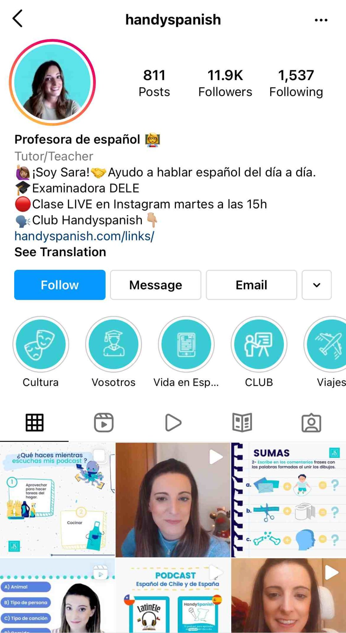 10 Influencer Accounts To Follow on Instagram in Spanish