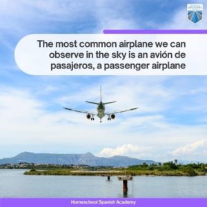 Airplane Science and Vocabulary (Free Spanish Lessons for Kids)