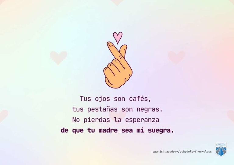 20 Cheesiest Spanish Pick-Up Lines That Work Every Time