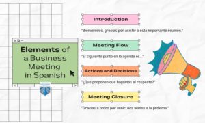How to Conduct Your Business Meeting in Spanish: 50 Key Words and Phrases