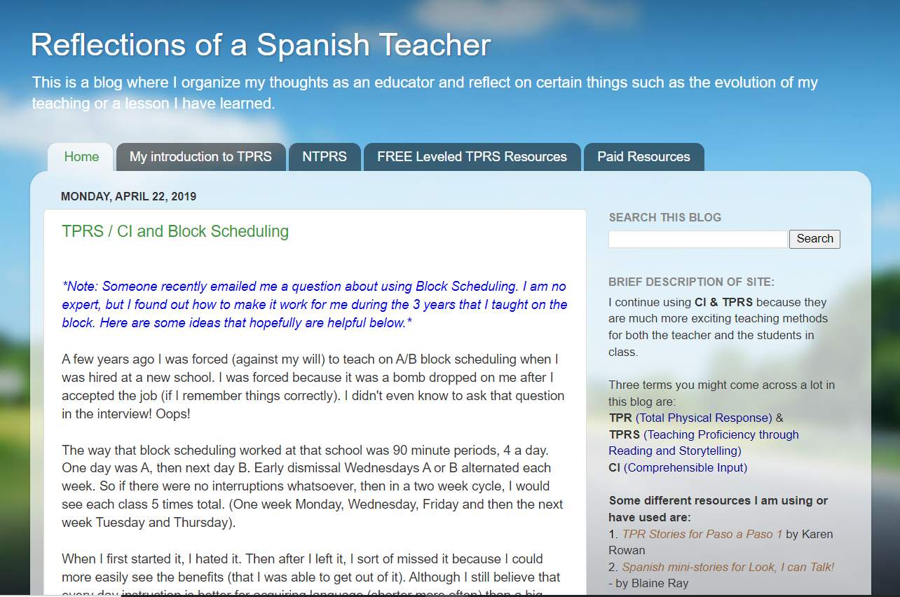 21 Spanish Teacher Blogs To Enhance Your Lessons