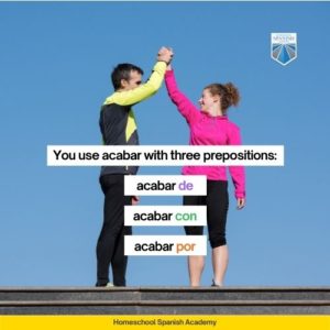 How to Use the Spanish Verb 'Acabar'